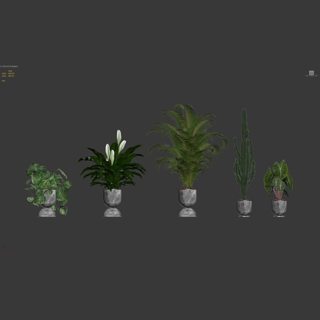 3D Plants Collection 140 Model - TurboSquid 1968328