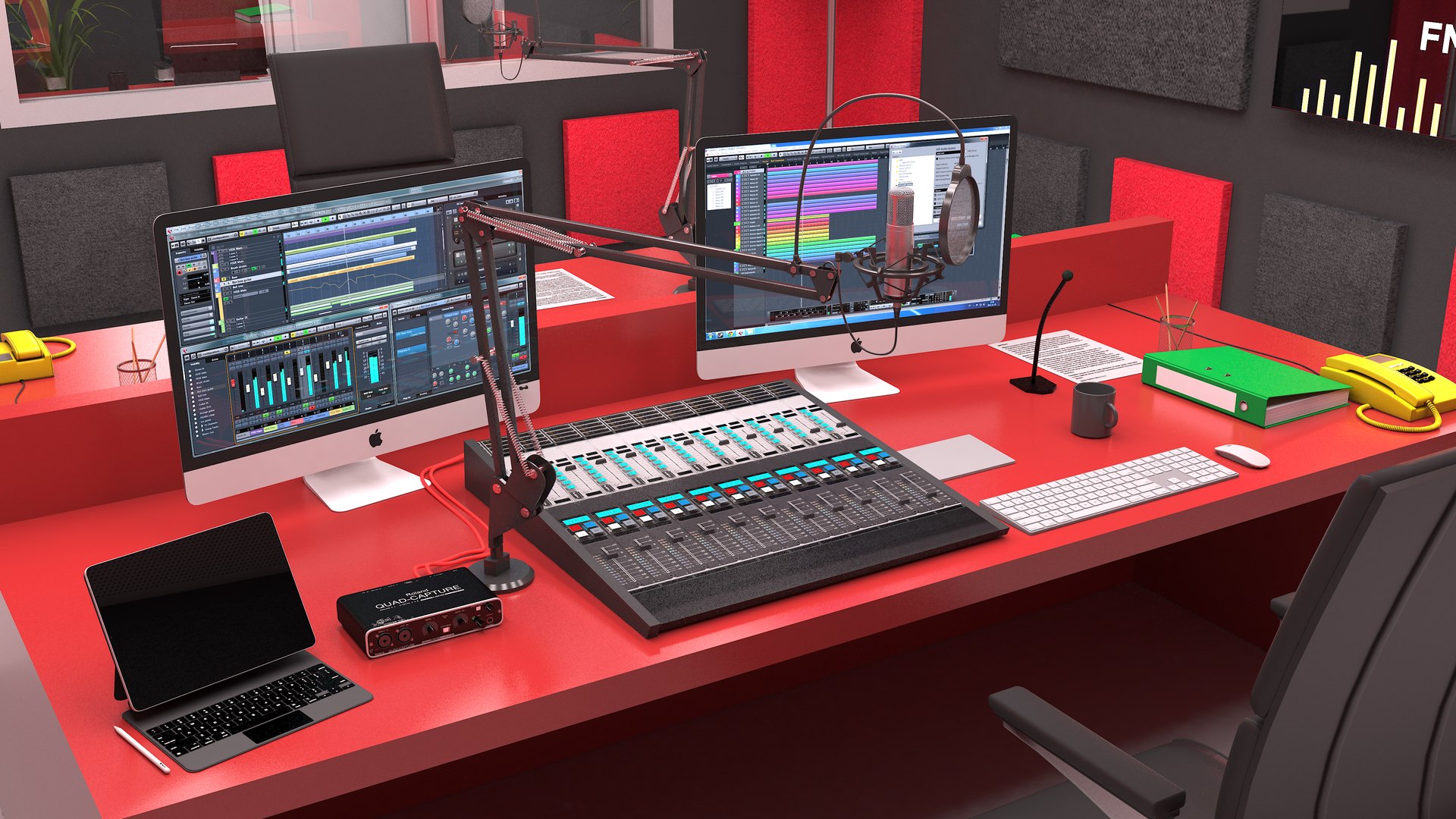 3D Radio Station - TurboSquid 1823951
