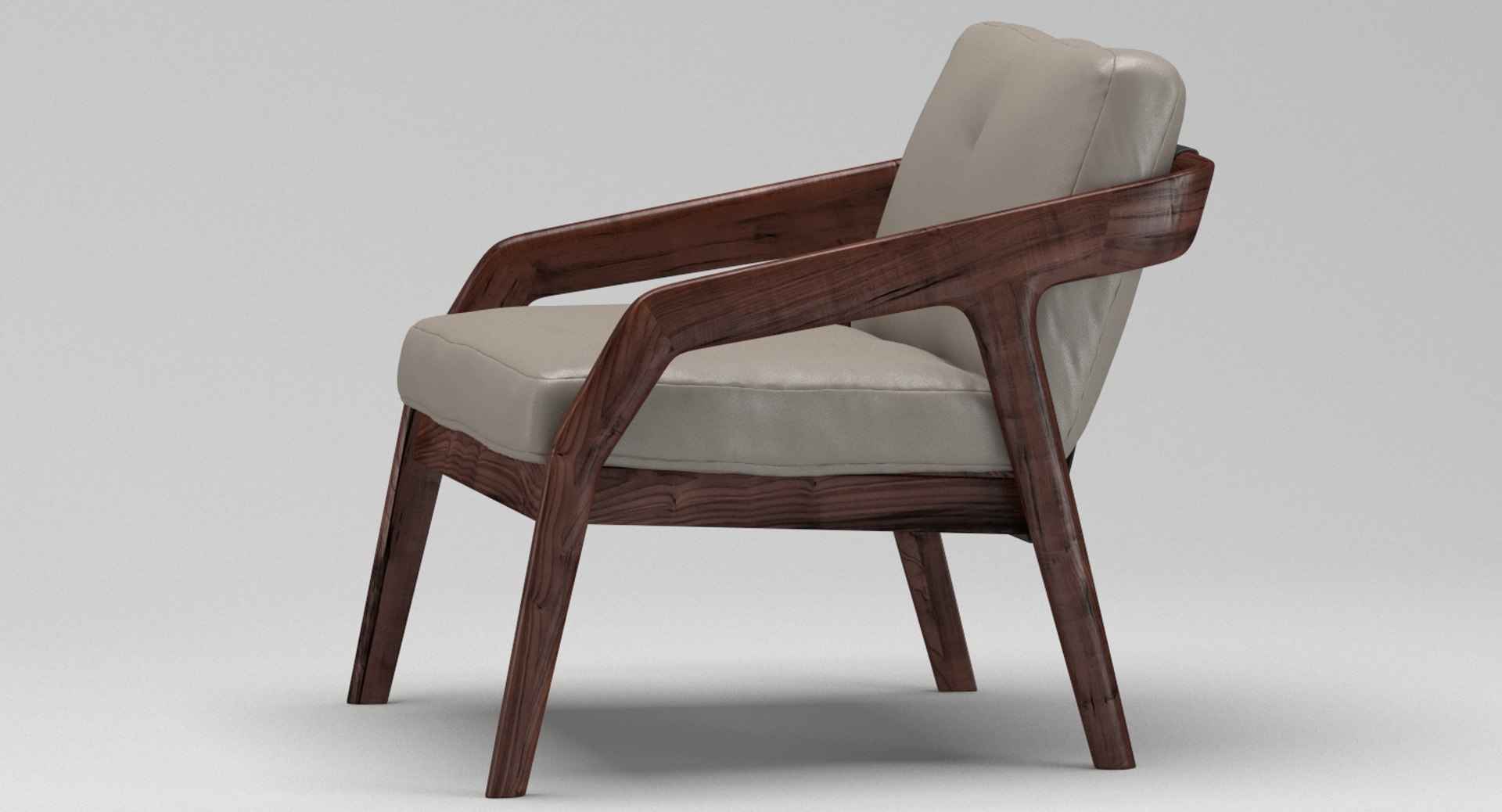 Friday Lounge Chair 3D Model - TurboSquid 1499192