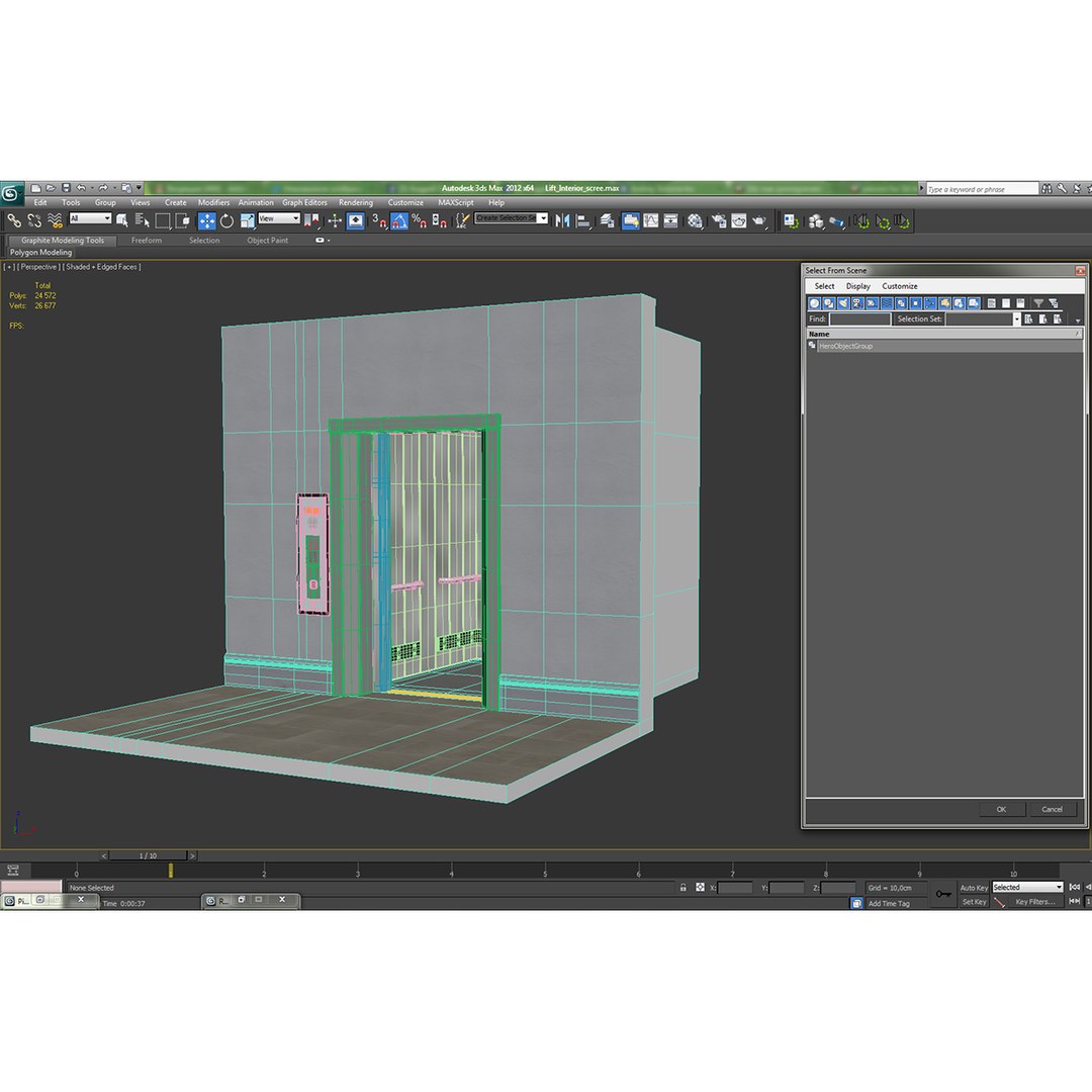 3d model lift interior design build