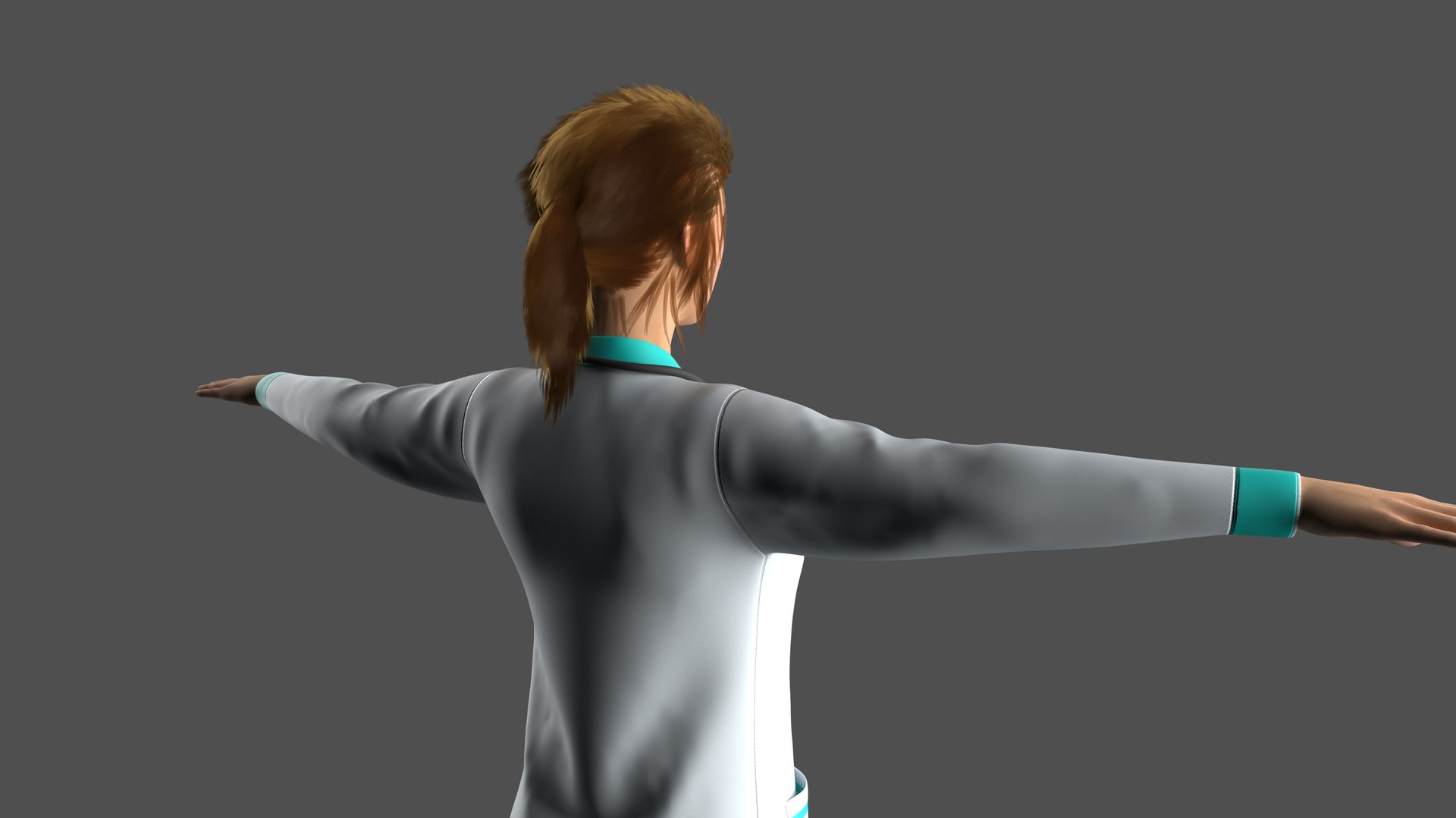 3D Female Doctor Girl Model - TurboSquid 1580977