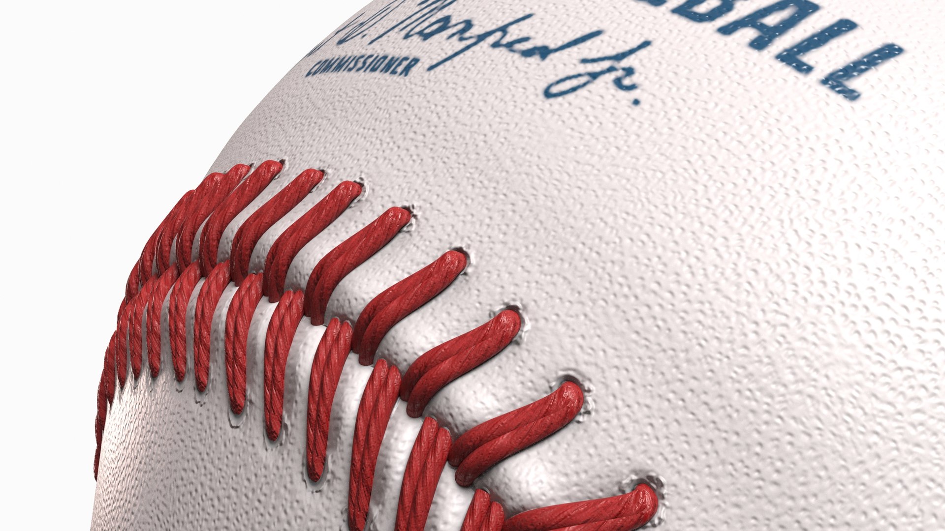 3D Base Ball Baseball Model - TurboSquid 1670407