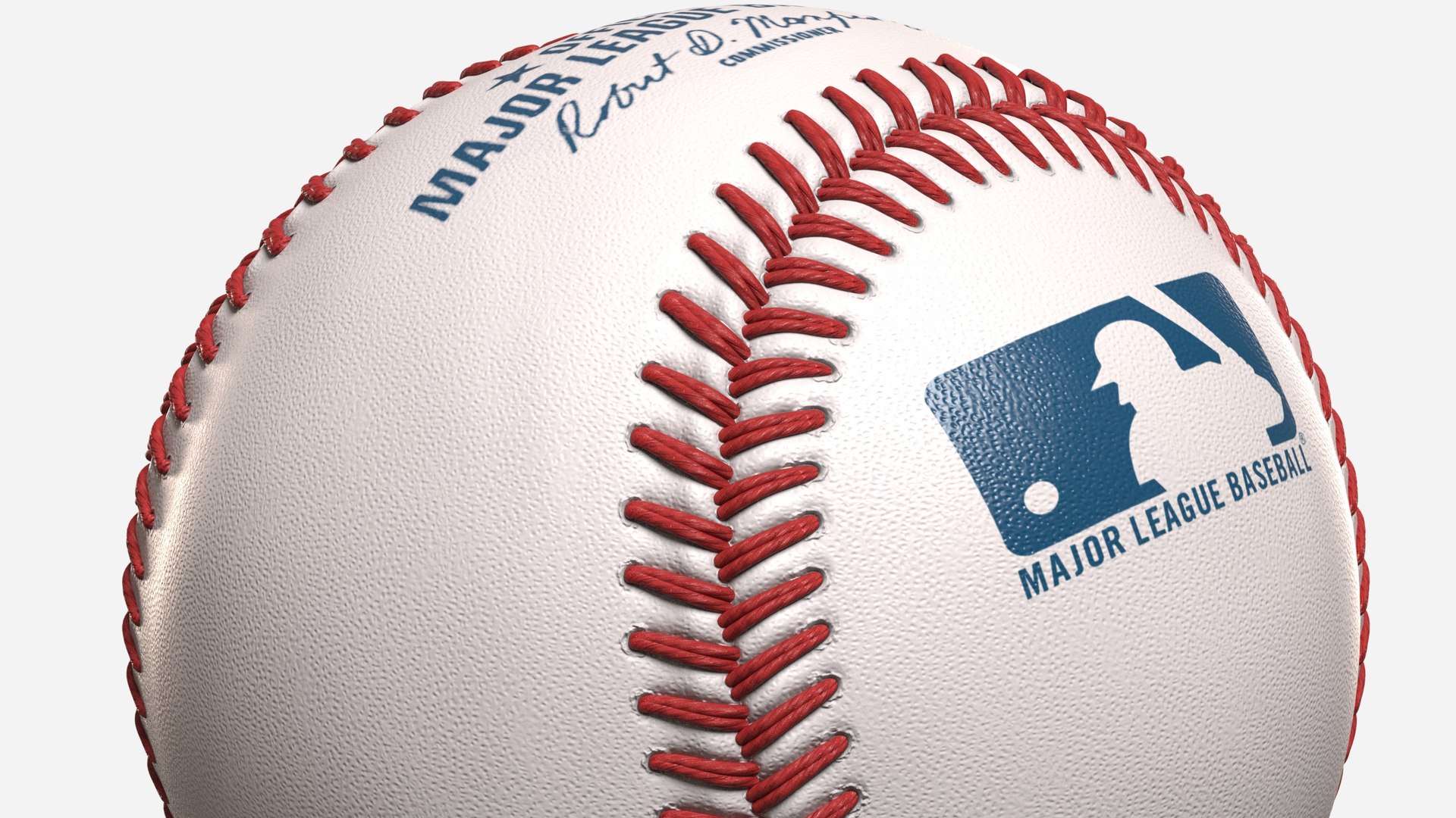 3D Base Ball Baseball Model - TurboSquid 1670407