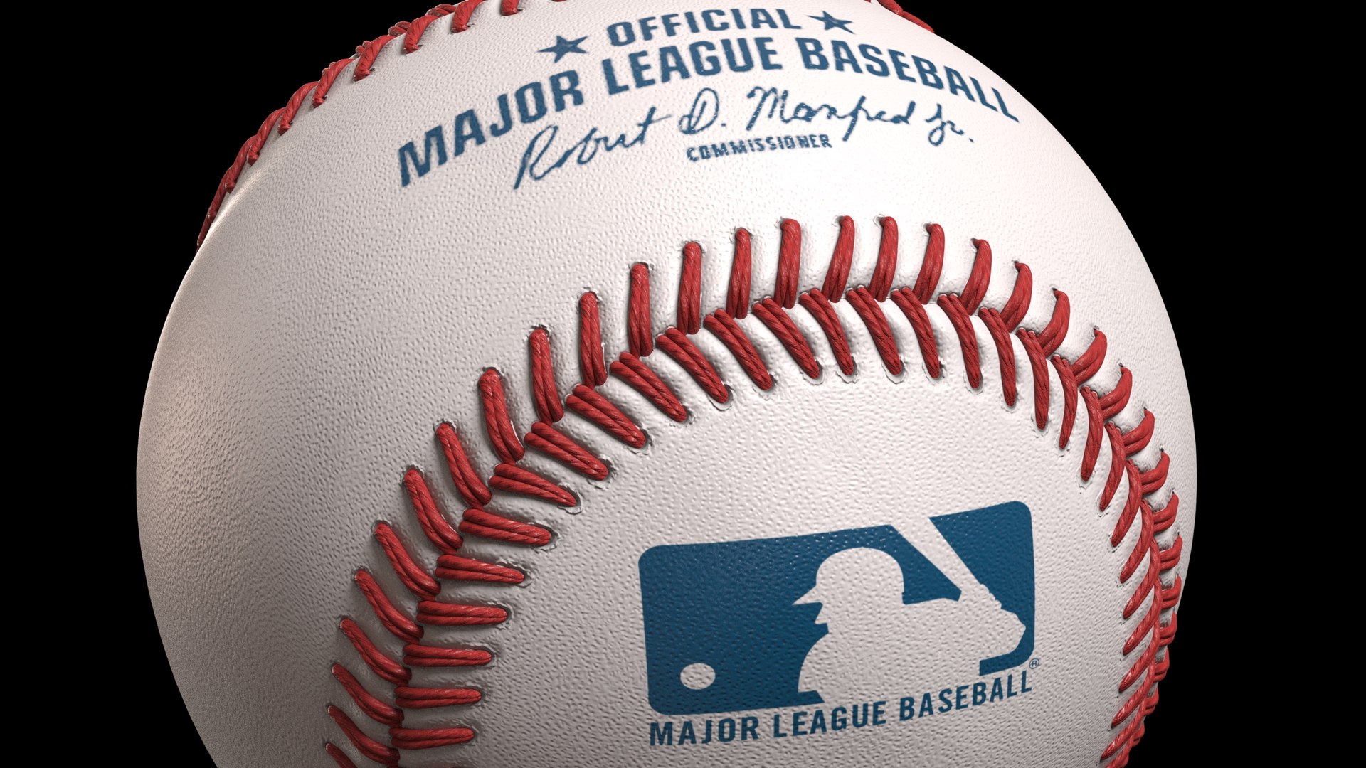 3D Base Ball Baseball Model - TurboSquid 1670407