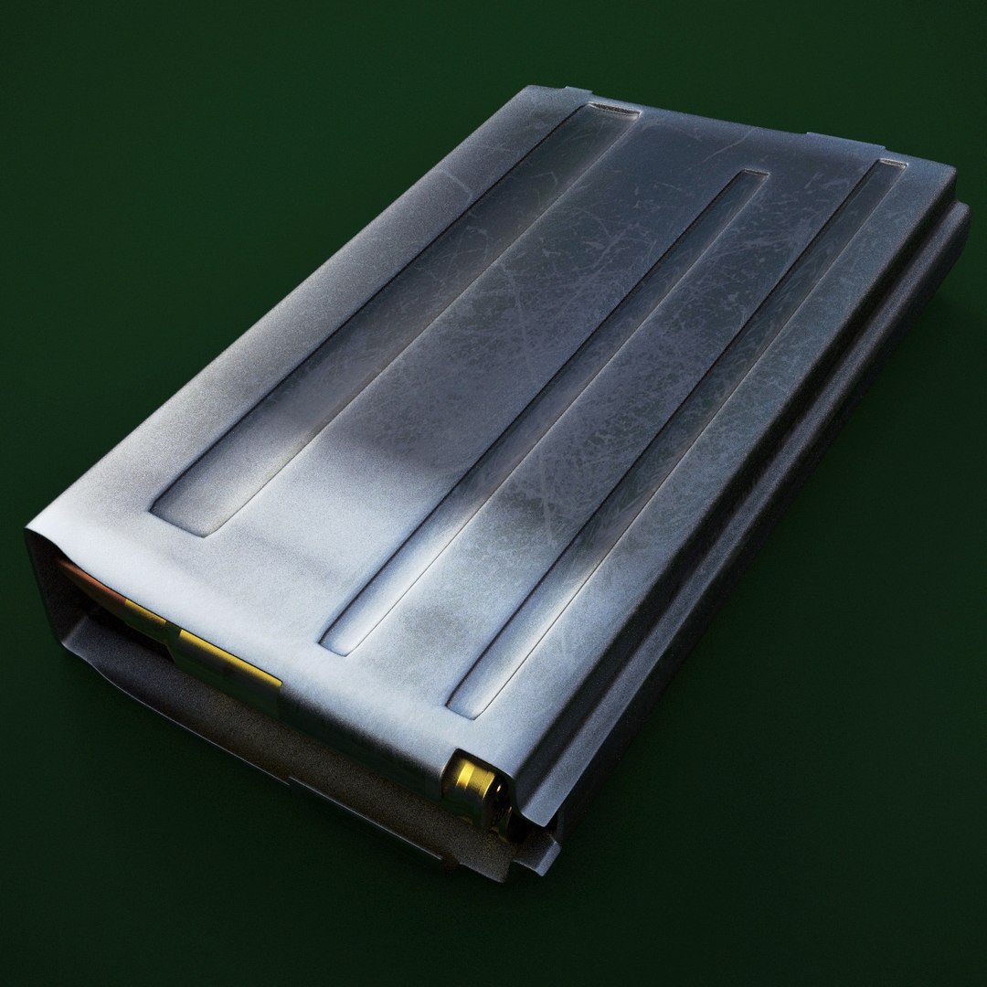 m16a1 assault rifle m7 3d max