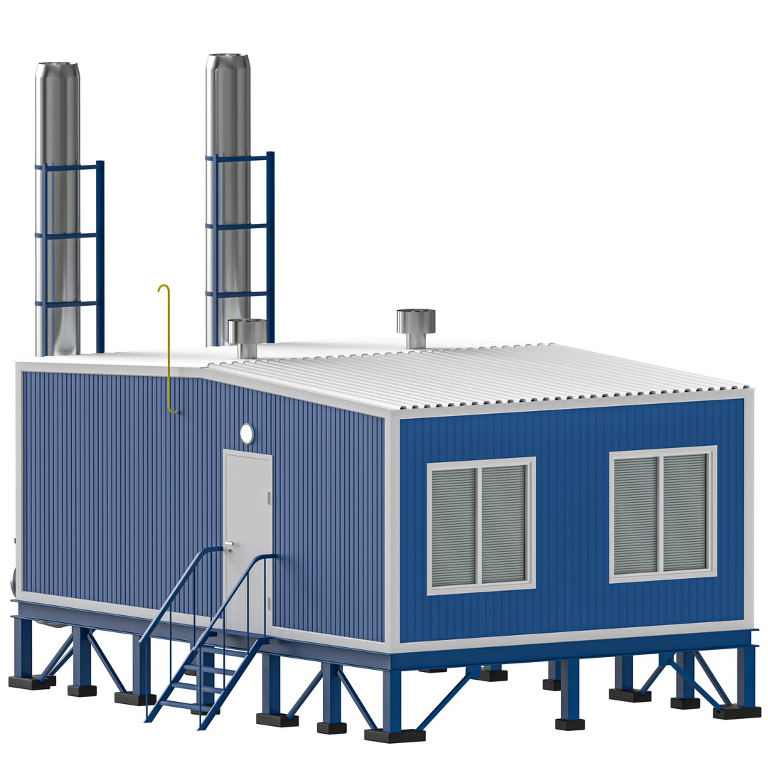 Roof Boiler 3D Model - TurboSquid 2254550