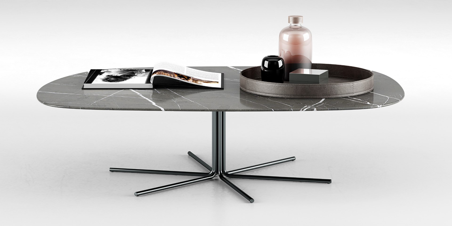 3D Model Minotti Rays Coffee Tables - TurboSquid 1591570