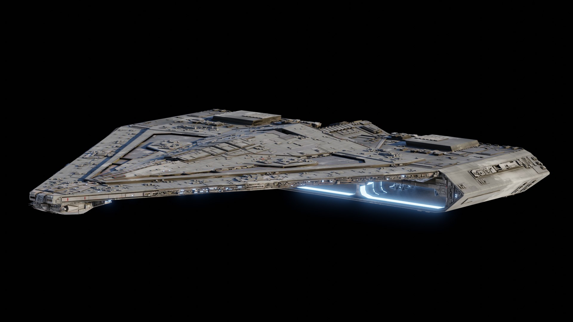 Star Wars Quasar Fire Class Cruiser Carrier 3D Model - TurboSquid 2135493