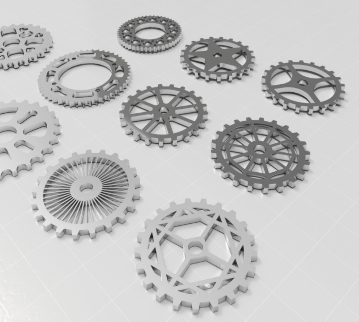 Gear Model - TurboSquid 1723400
