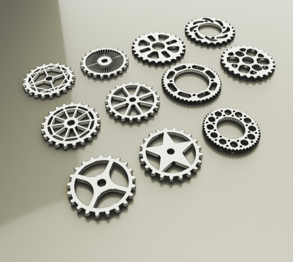 Gear Model - TurboSquid 1723400