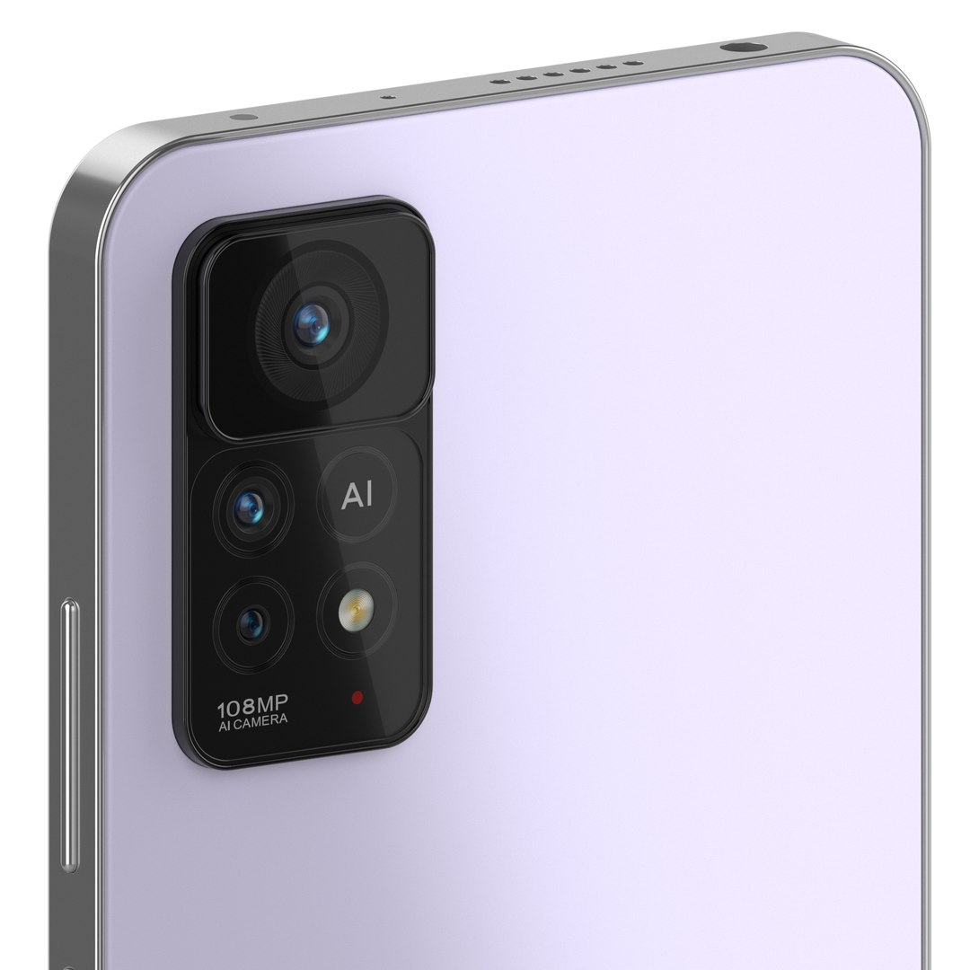 Xiaomi Redmi Note 11 Pro 3D Model - TurboSquid 1989800