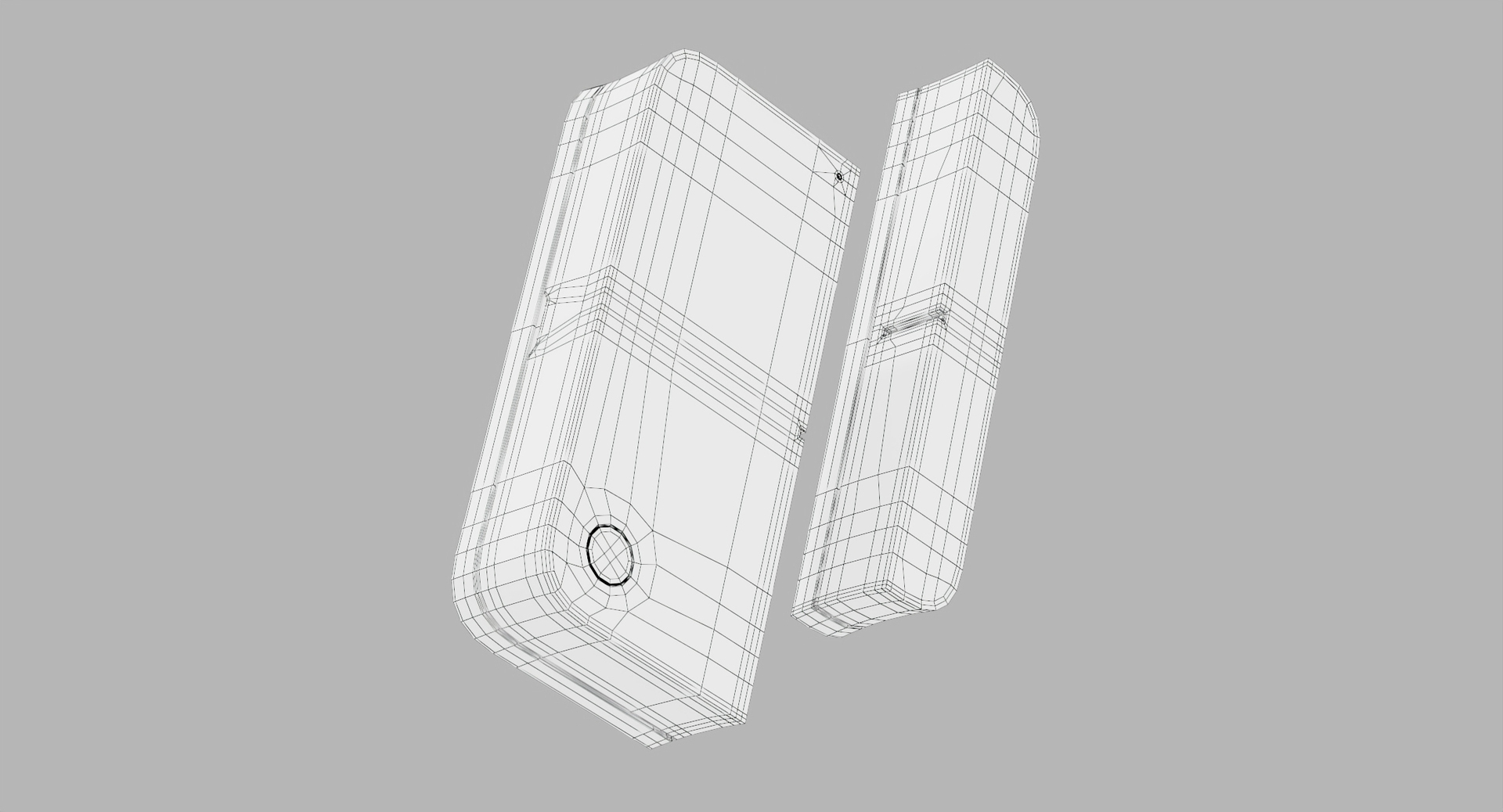 Smart Door Sensor 3D model - TurboSquid 1824326
