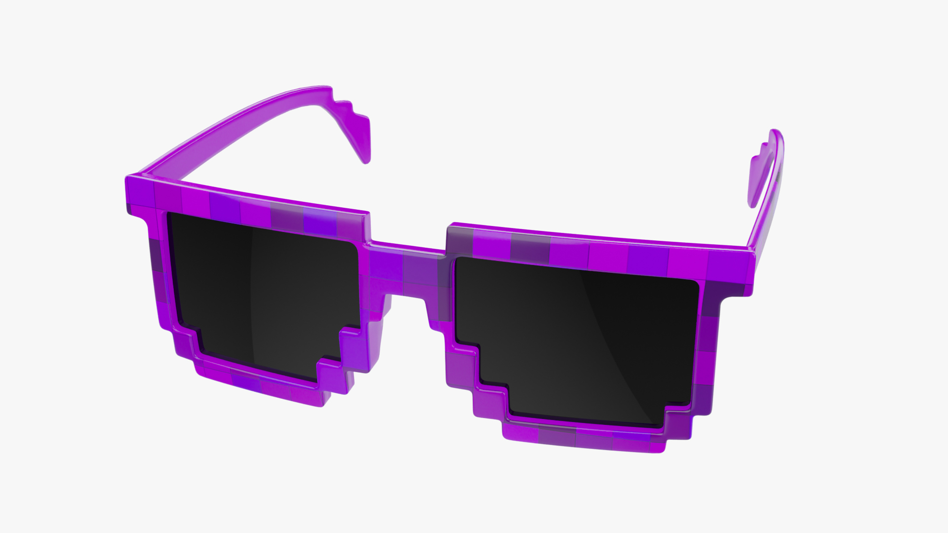 3D Pixel Style Sunglasses Model - TurboSquid 1960418