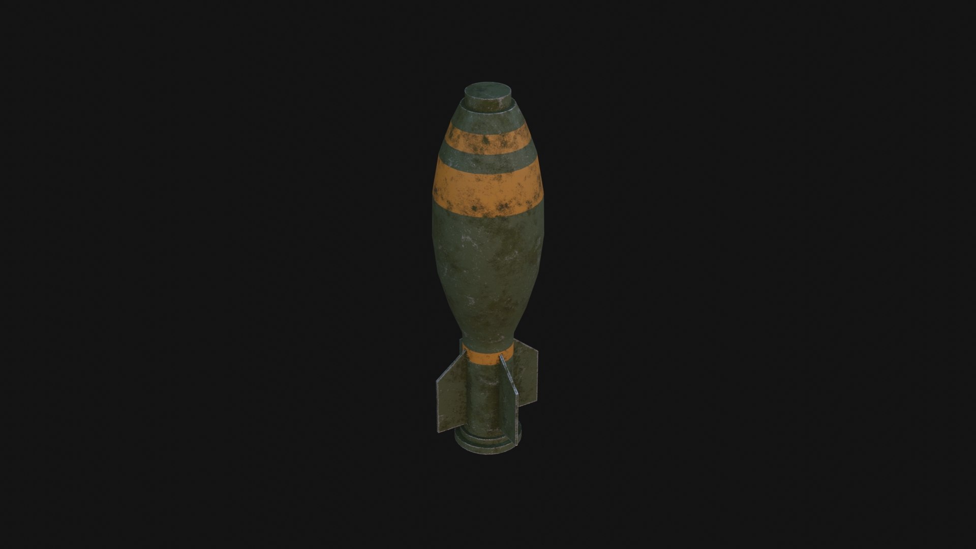 Torpedo Old Bomb 3D Model - TurboSquid 2188200