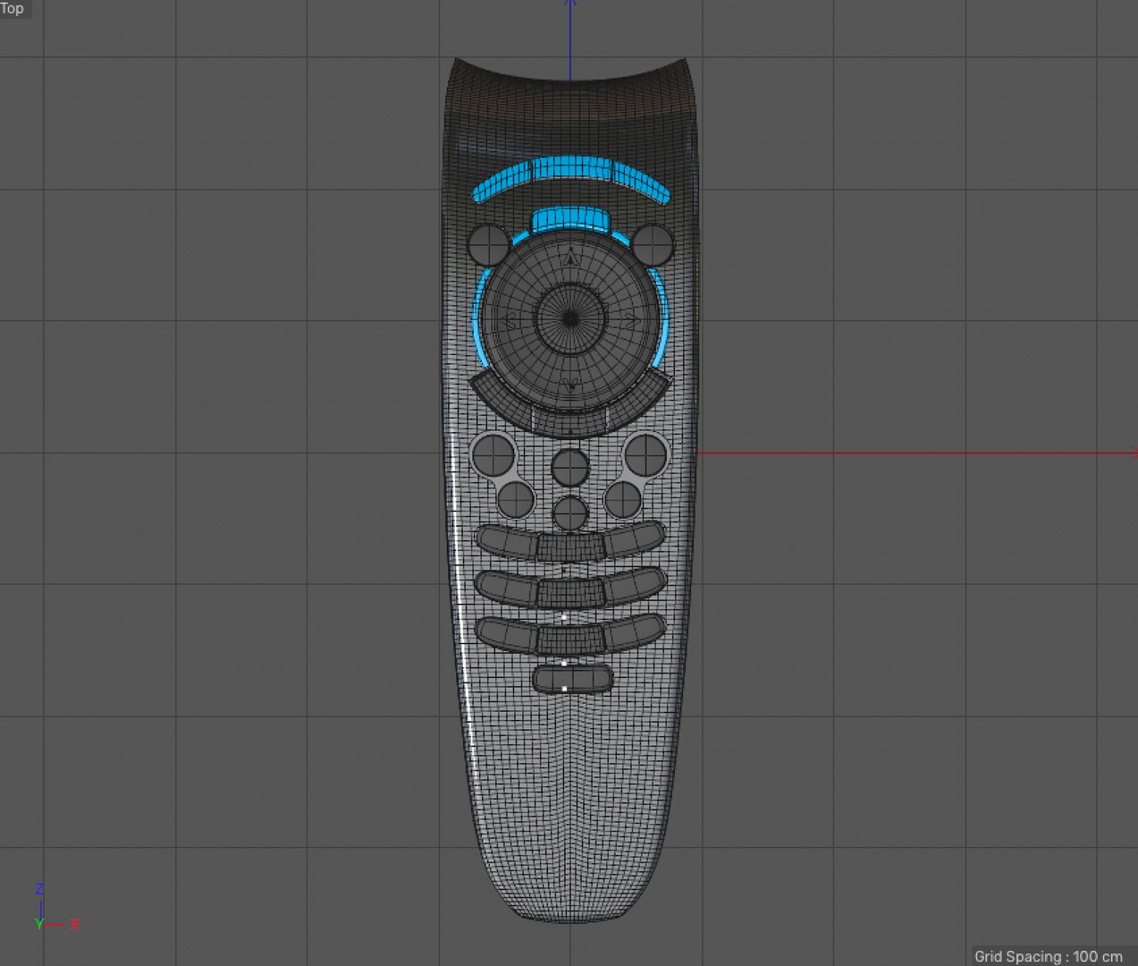 3D Remote Controller Tv Model - TurboSquid 1536063