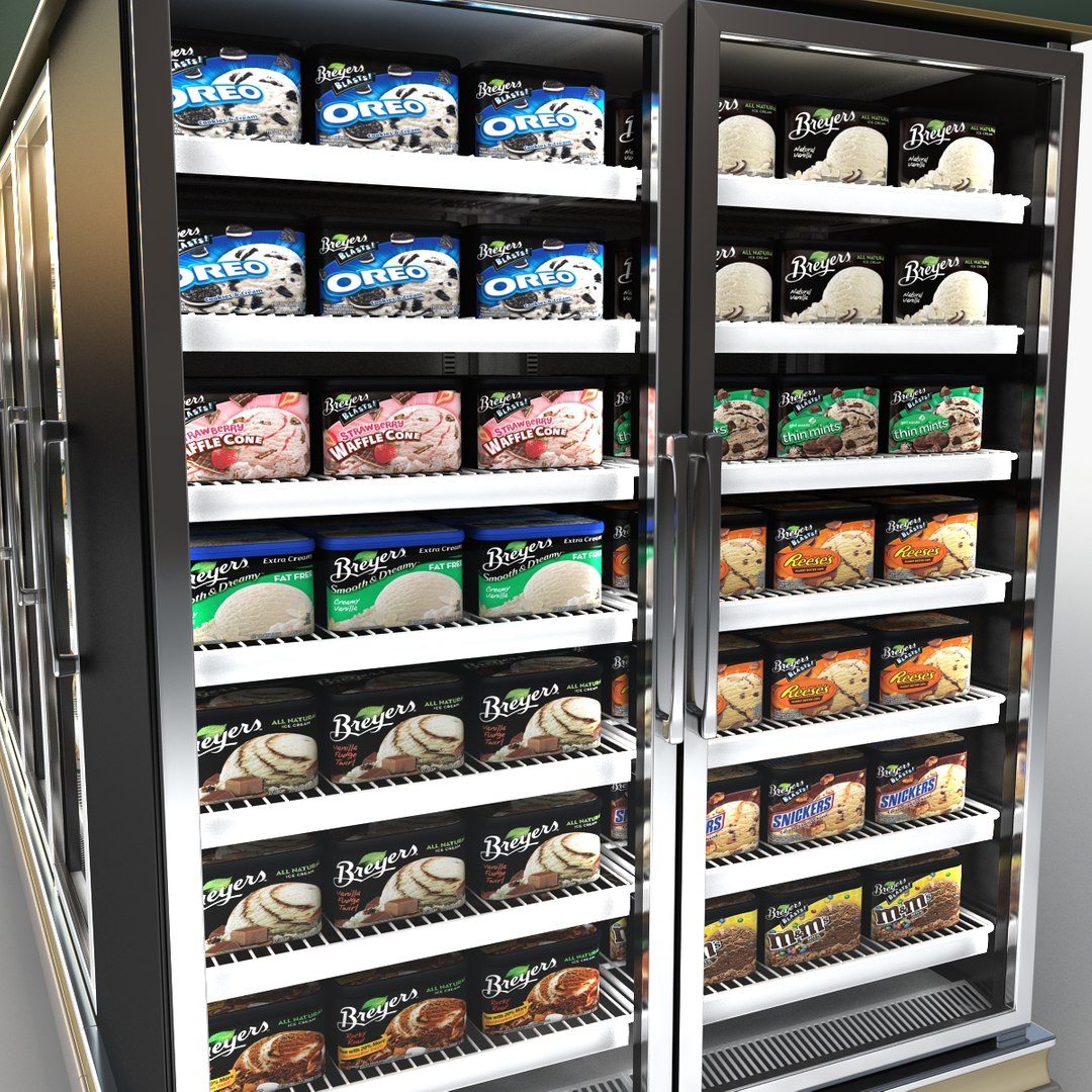Frozen Food Cases Model
