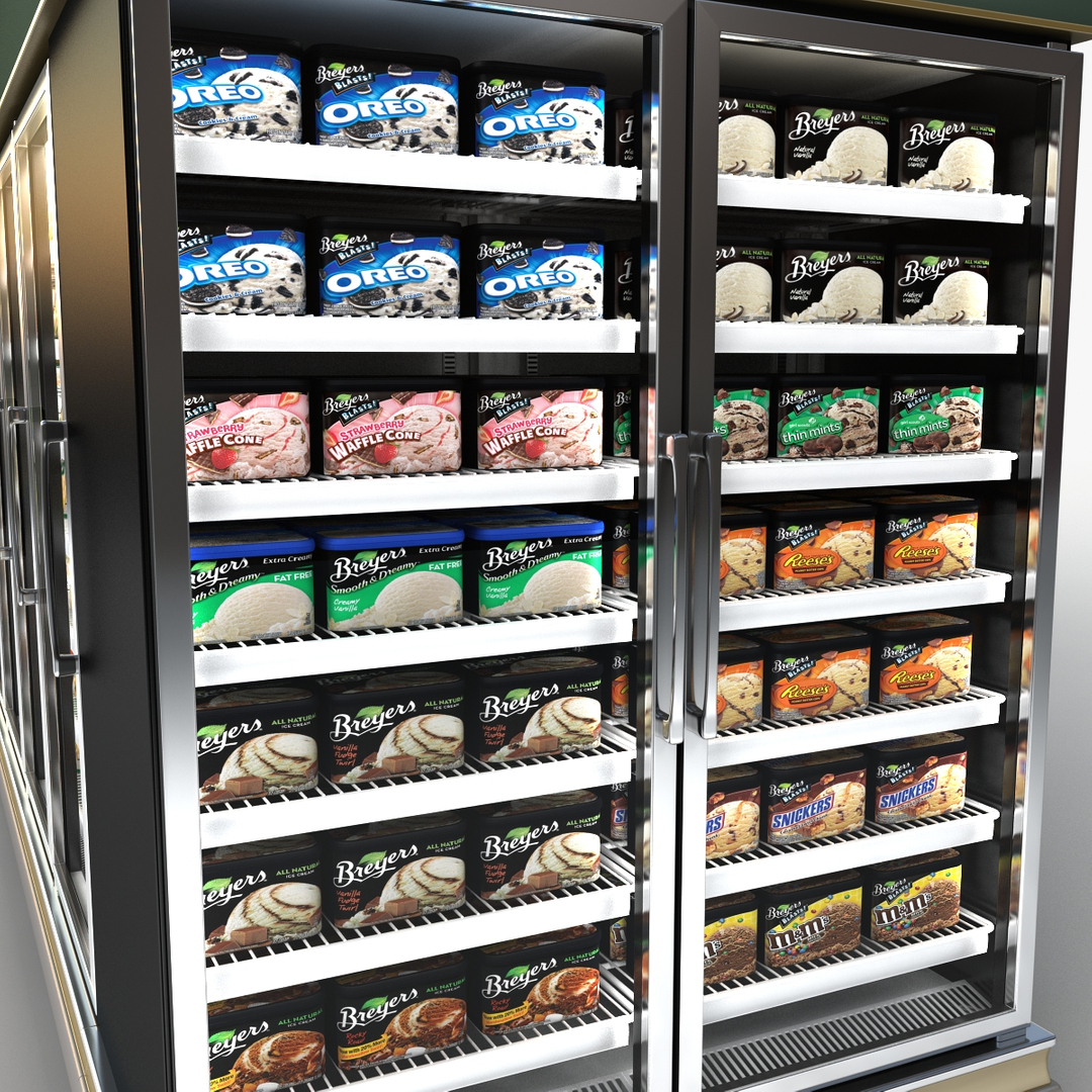 frozen food cases model