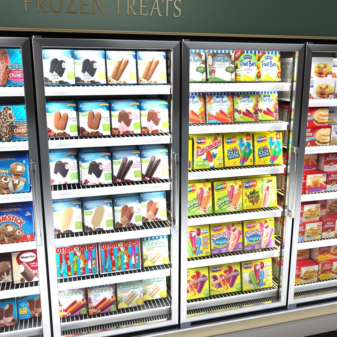 Frozen Food Cases Model