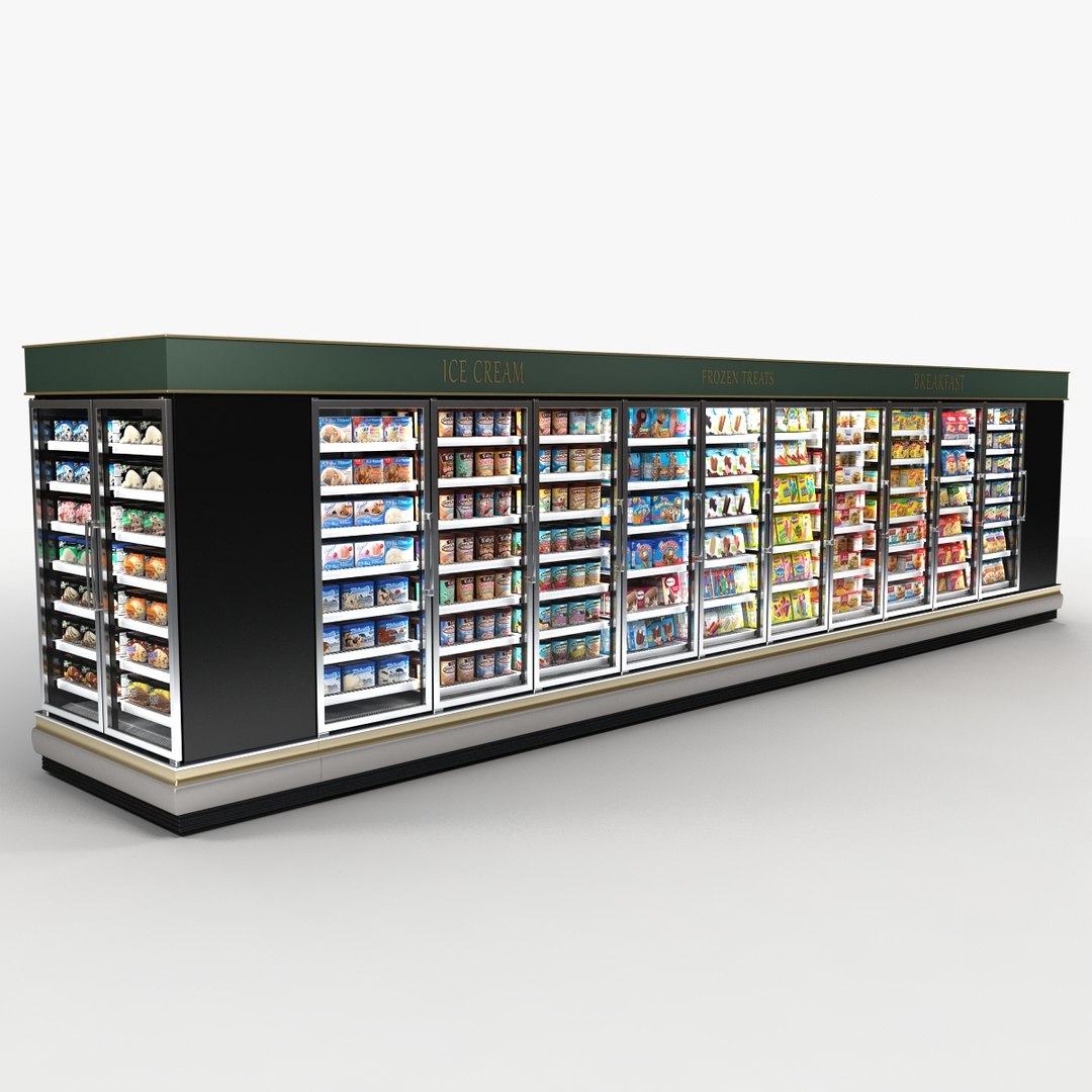 Frozen Food Cases Model