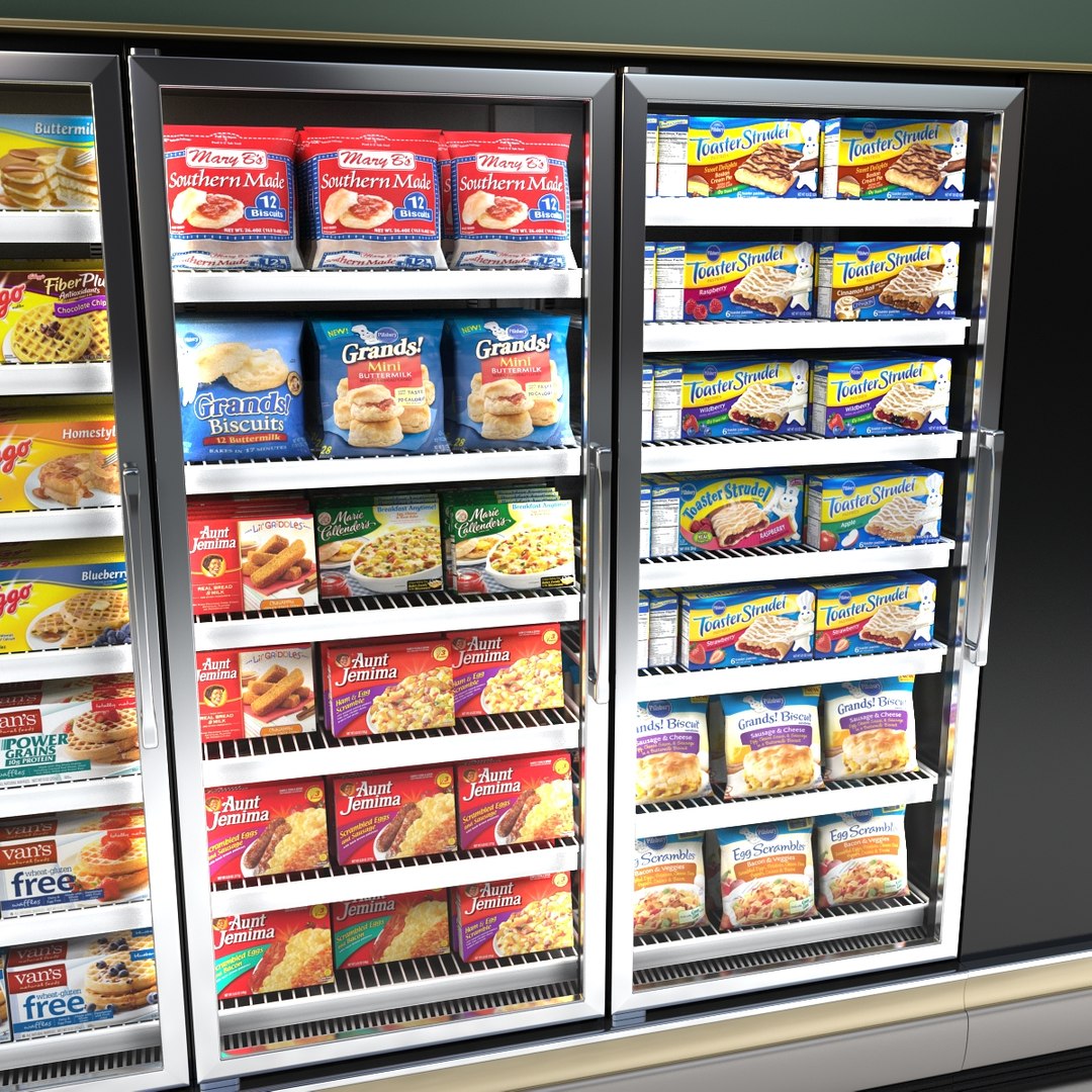 Frozen Food Cases Model