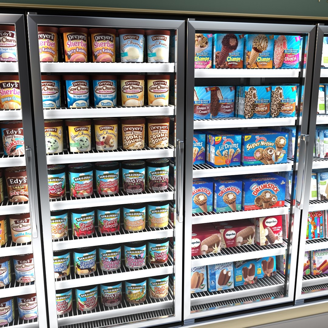 Frozen Food Cases Model