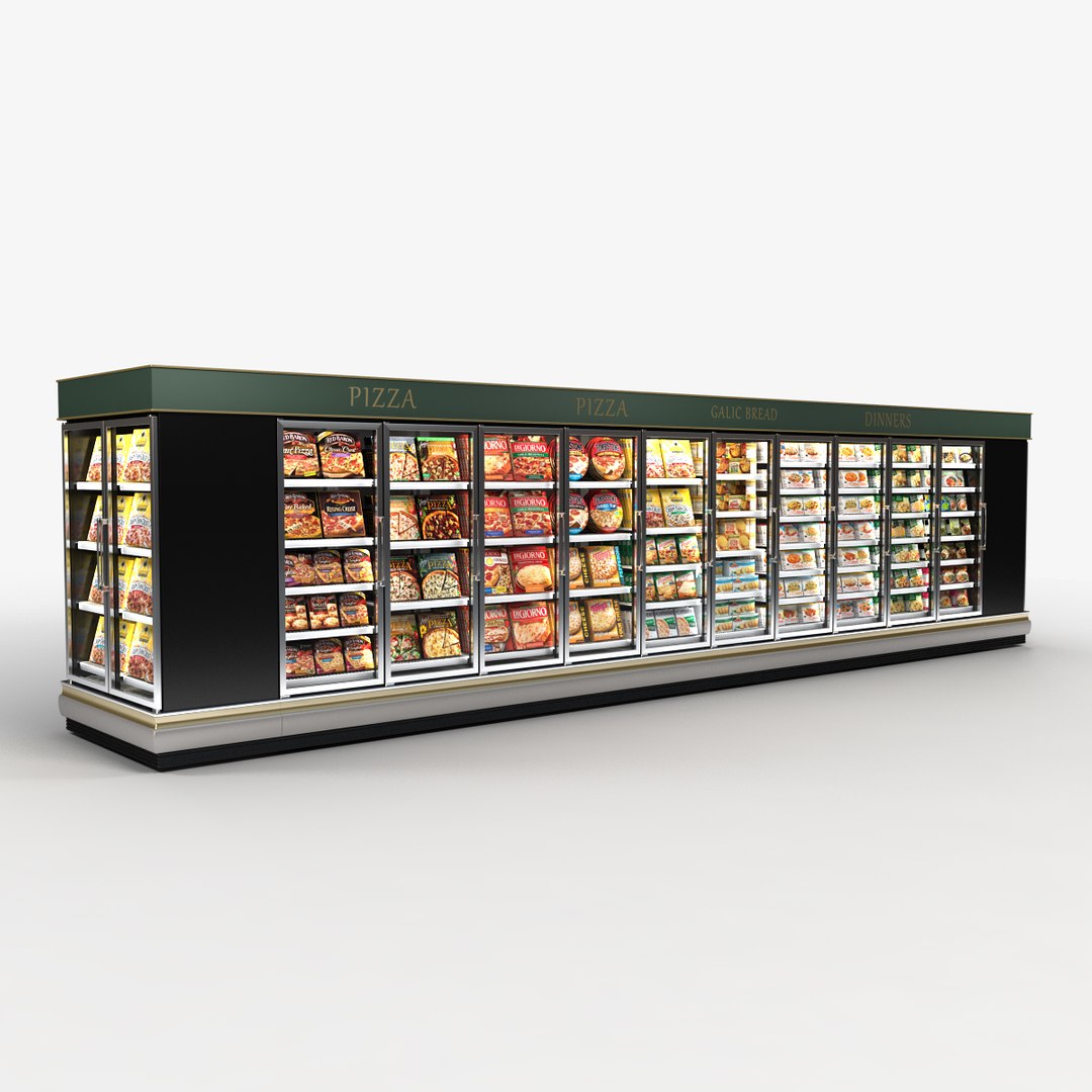 Frozen Food Cases Model