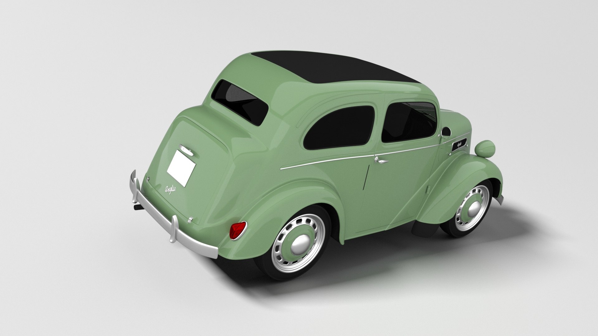 Ford Anglia E494A 3D Model - TurboSquid 2327360