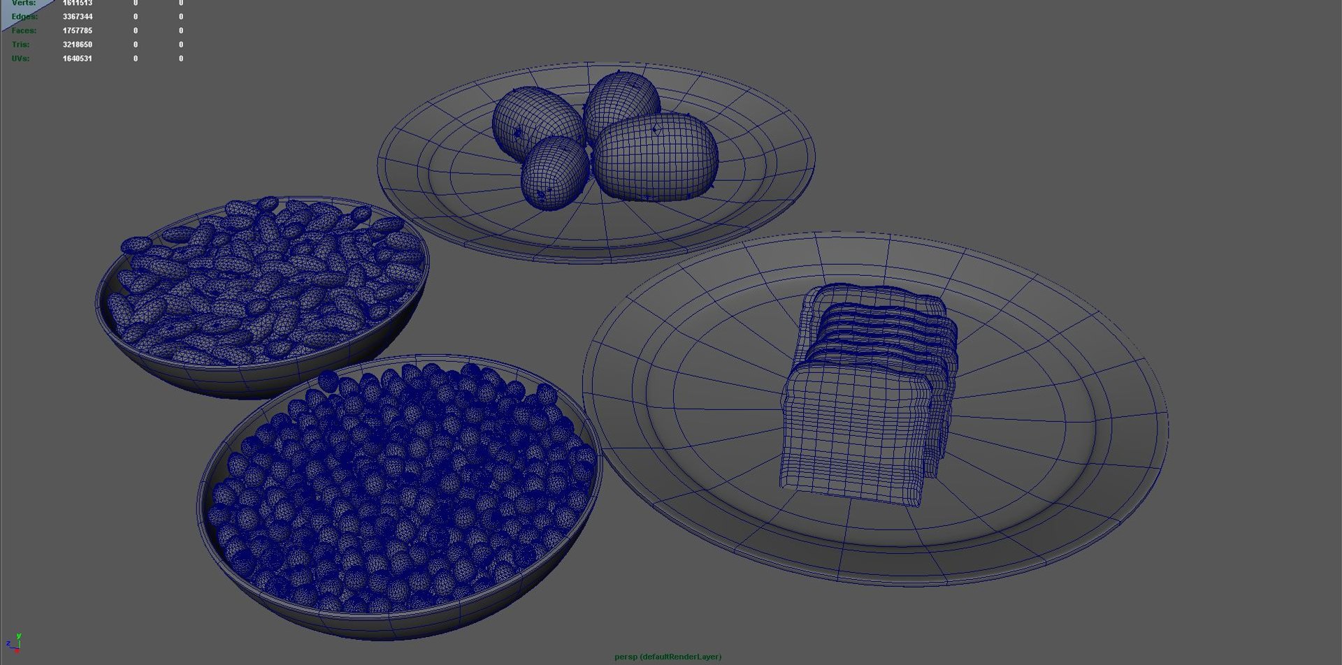 Carbohydrate Products 3D - TurboSquid 1790729