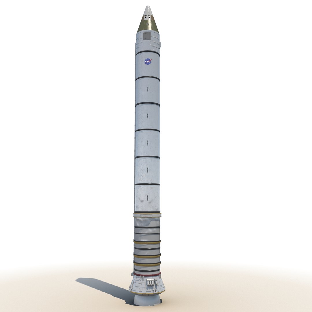 space shuttle rocket boosters 3d model