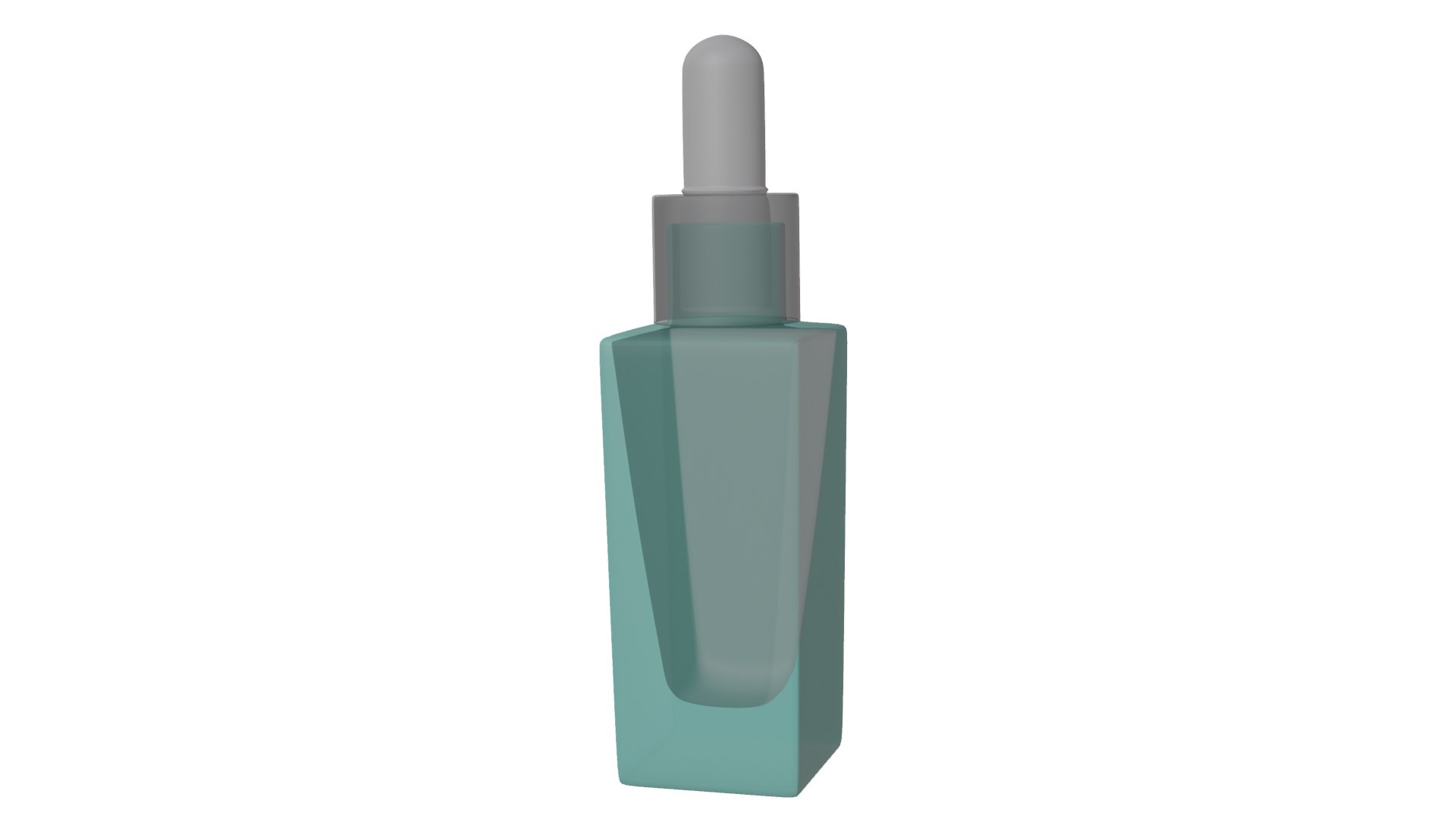 Cube Shape Drop Bottle 3D Model - TurboSquid 1895024