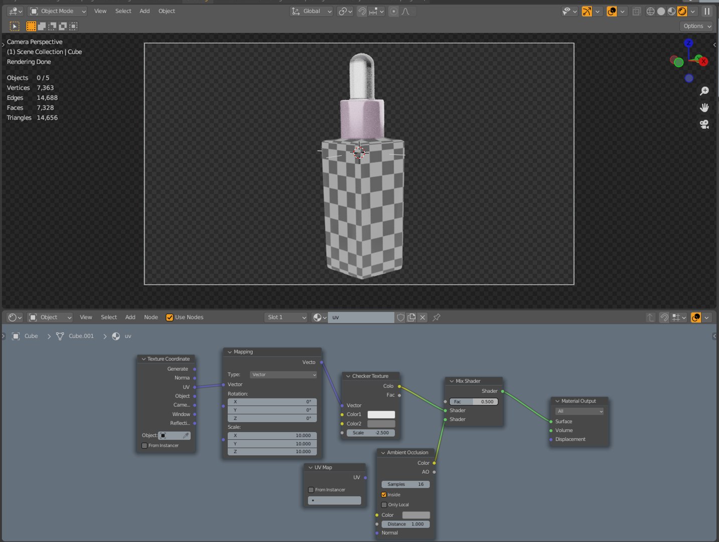 Cube Shape Drop Bottle 3D Model - TurboSquid 1895024