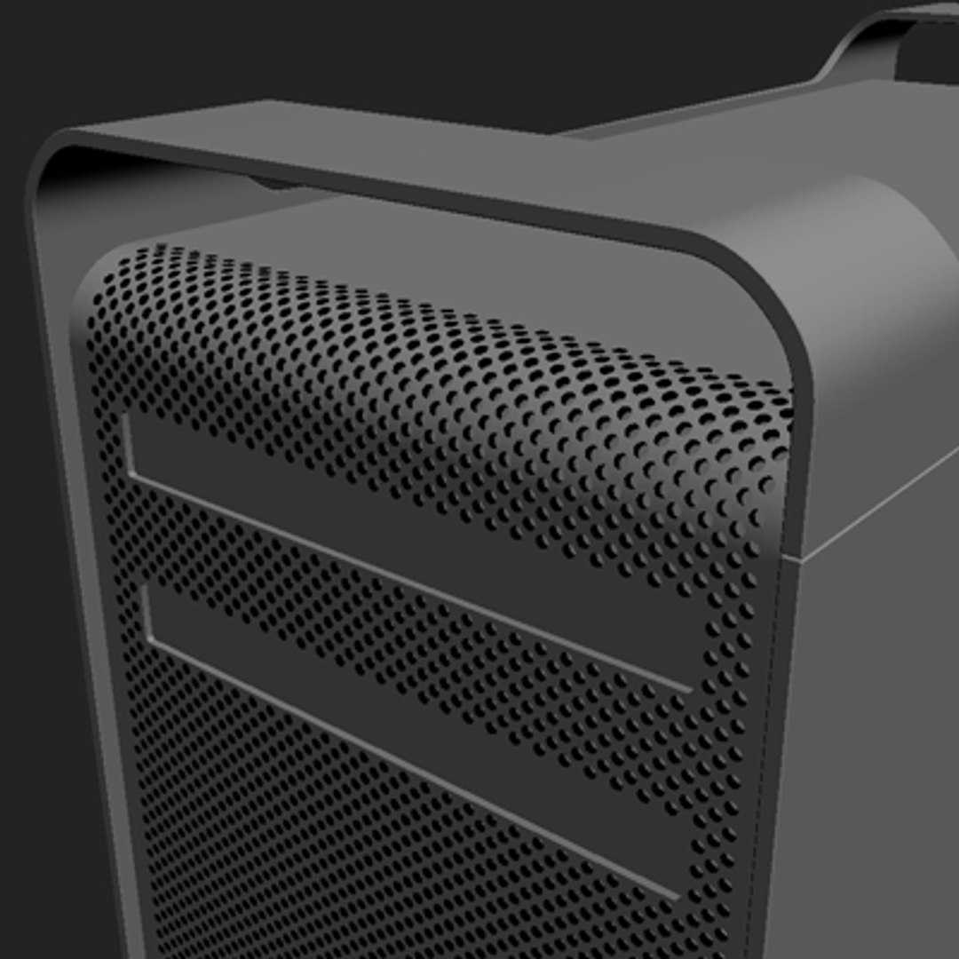 Apple Mac Pro 3d Model
