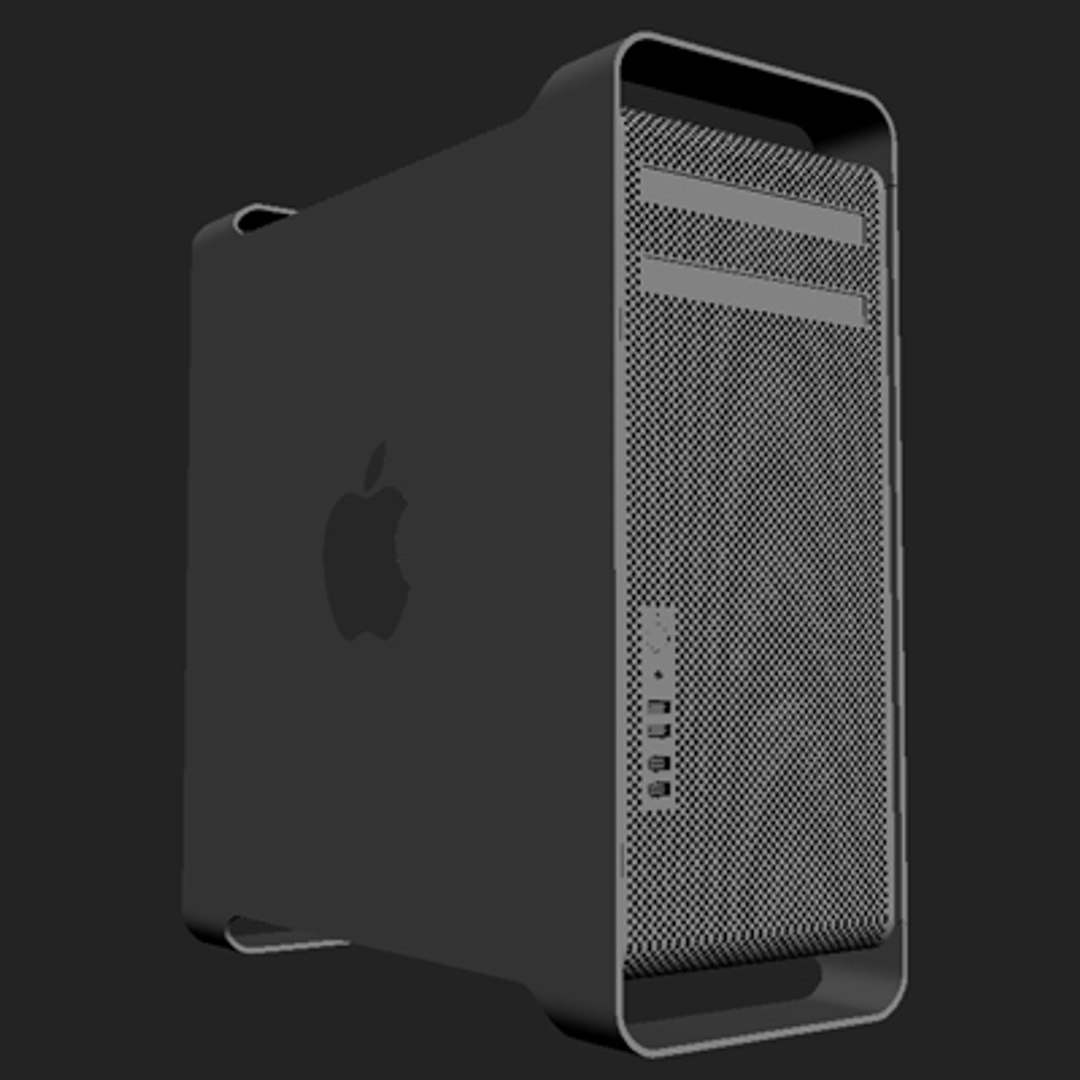 Apple Mac Pro 3d Model