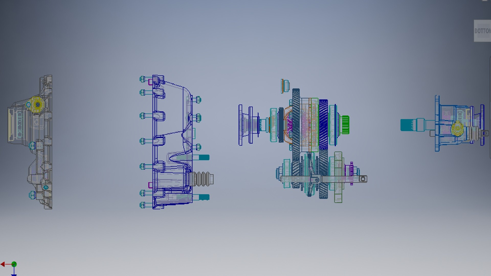 Vehicle transfer case 3D model model - TurboSquid 2112018