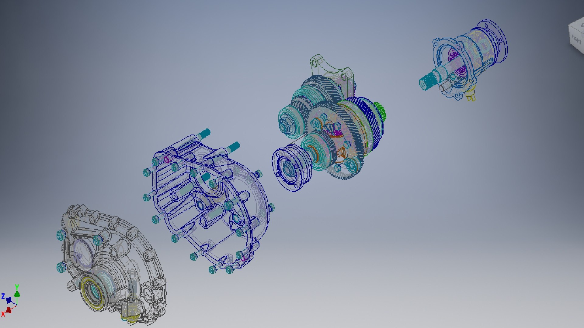 Vehicle transfer case 3D model model - TurboSquid 2112018