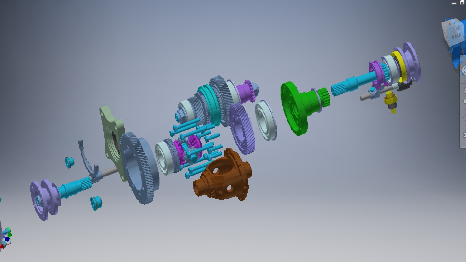 Vehicle transfer case 3D model model - TurboSquid 2112018