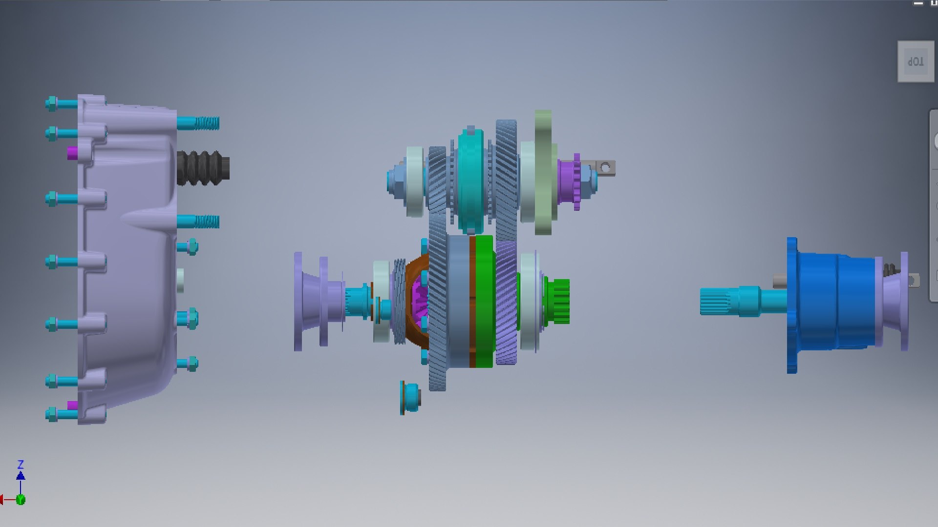 Vehicle transfer case 3D model model - TurboSquid 2112018