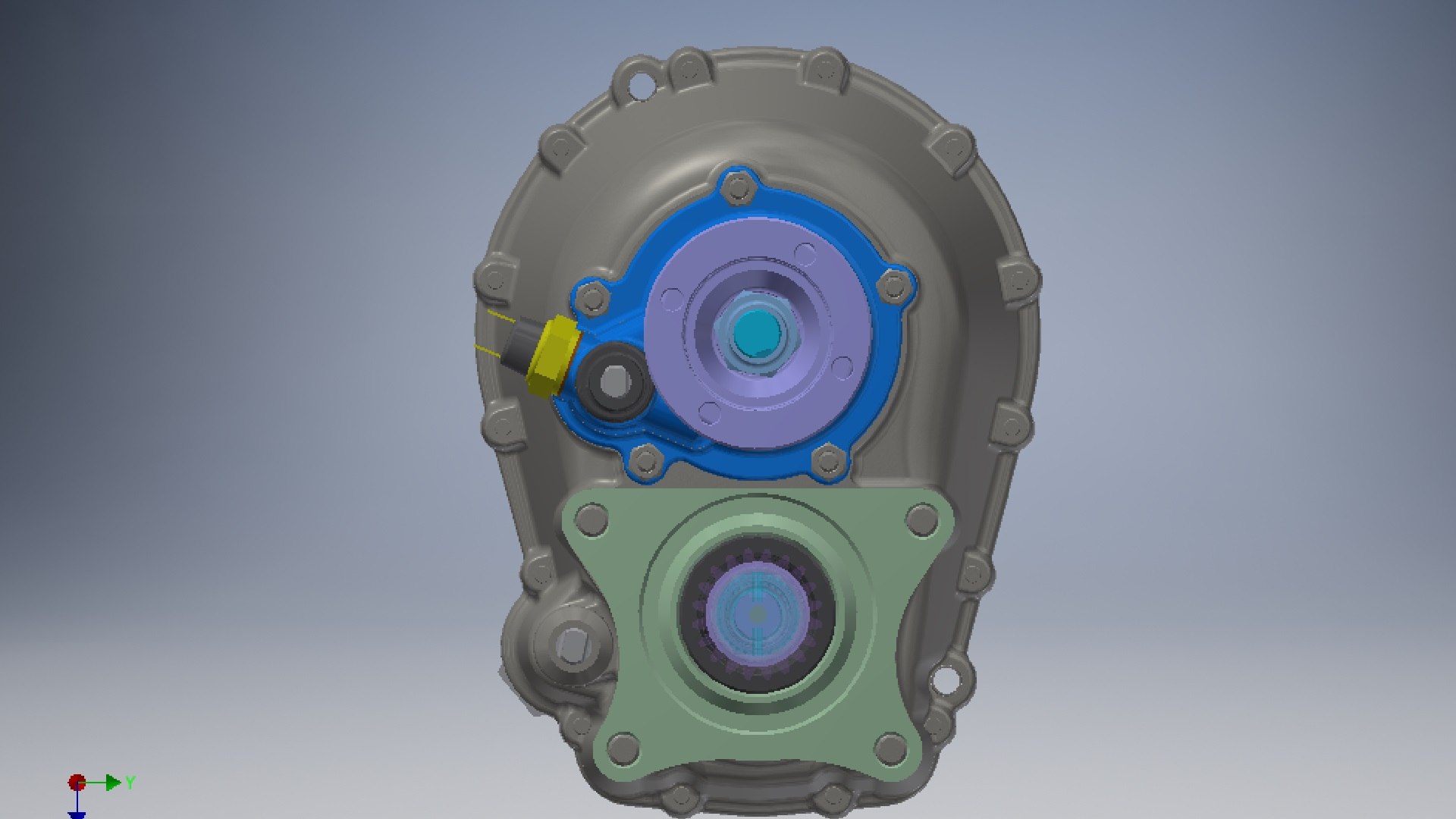 Vehicle transfer case 3D model model - TurboSquid 2112018