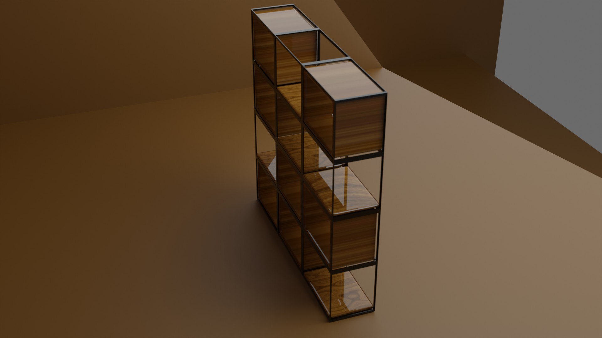 Book shelf 3D model - TurboSquid 2048168
