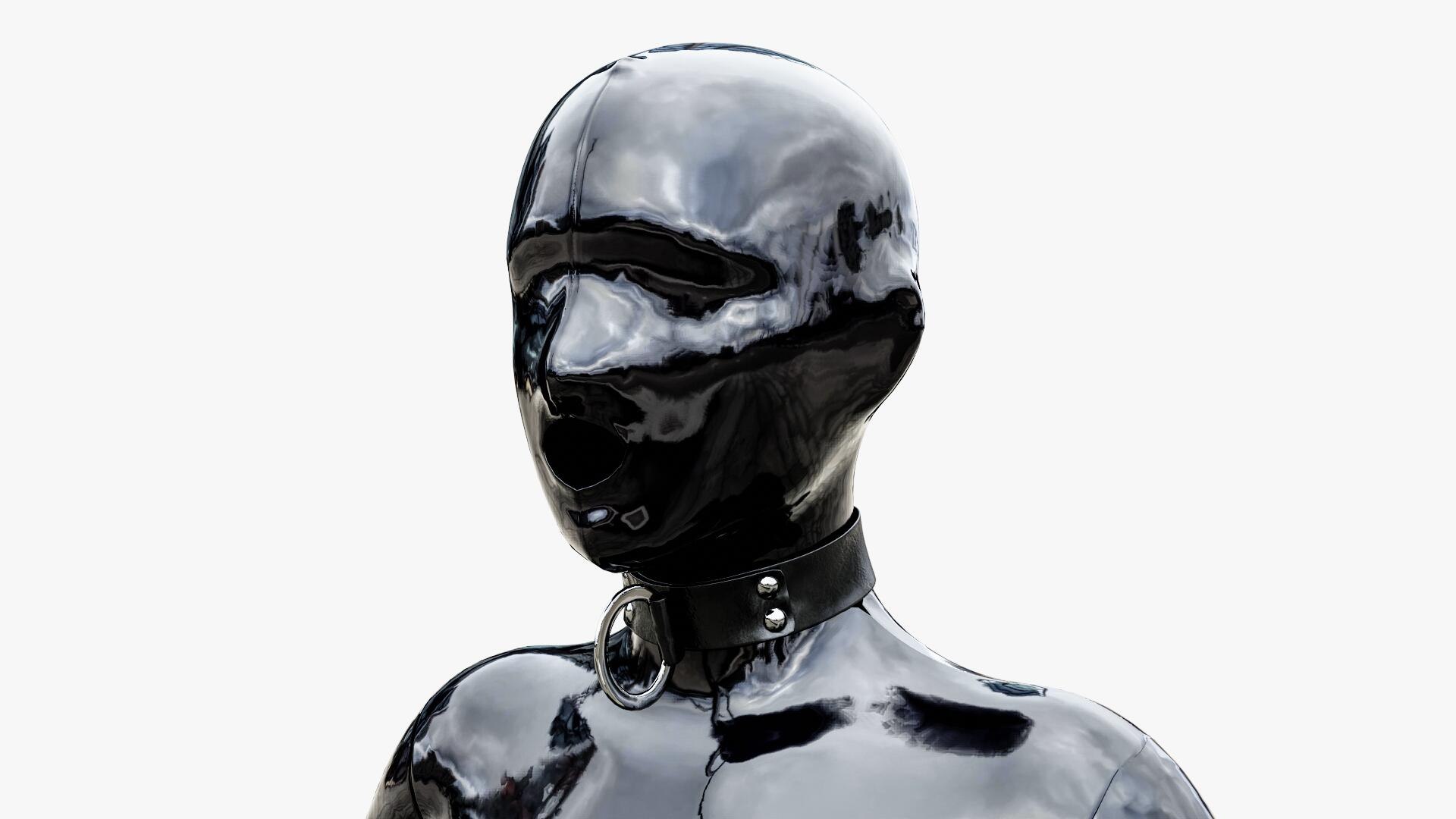 3D Model Latex Full Body Suit - TurboSquid 2414611