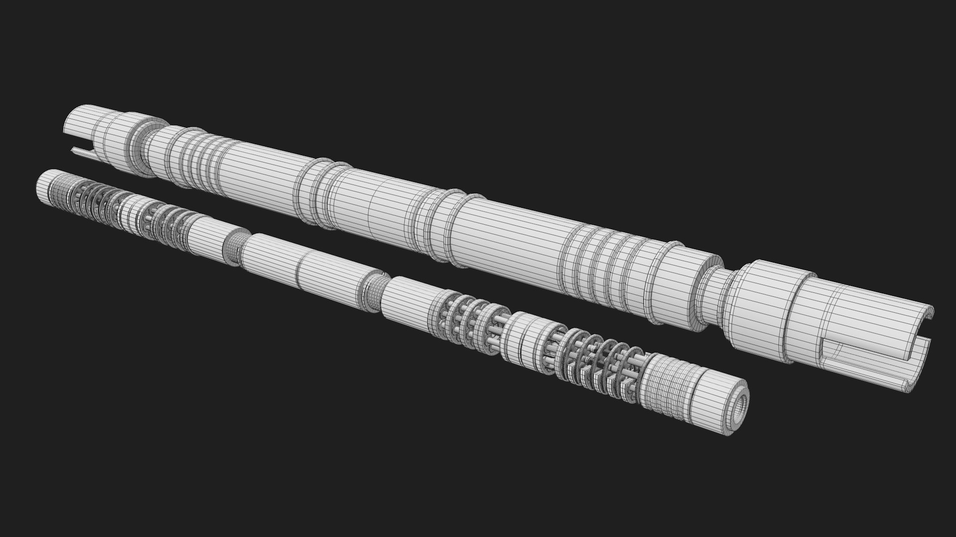 jedi bastila shan s lightsaber 3d model