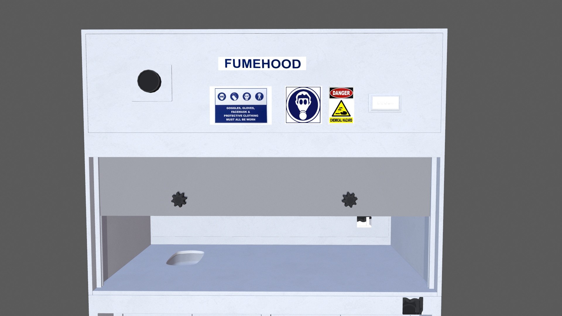 3D Laboratory Fume Hood - TurboSquid 2318017