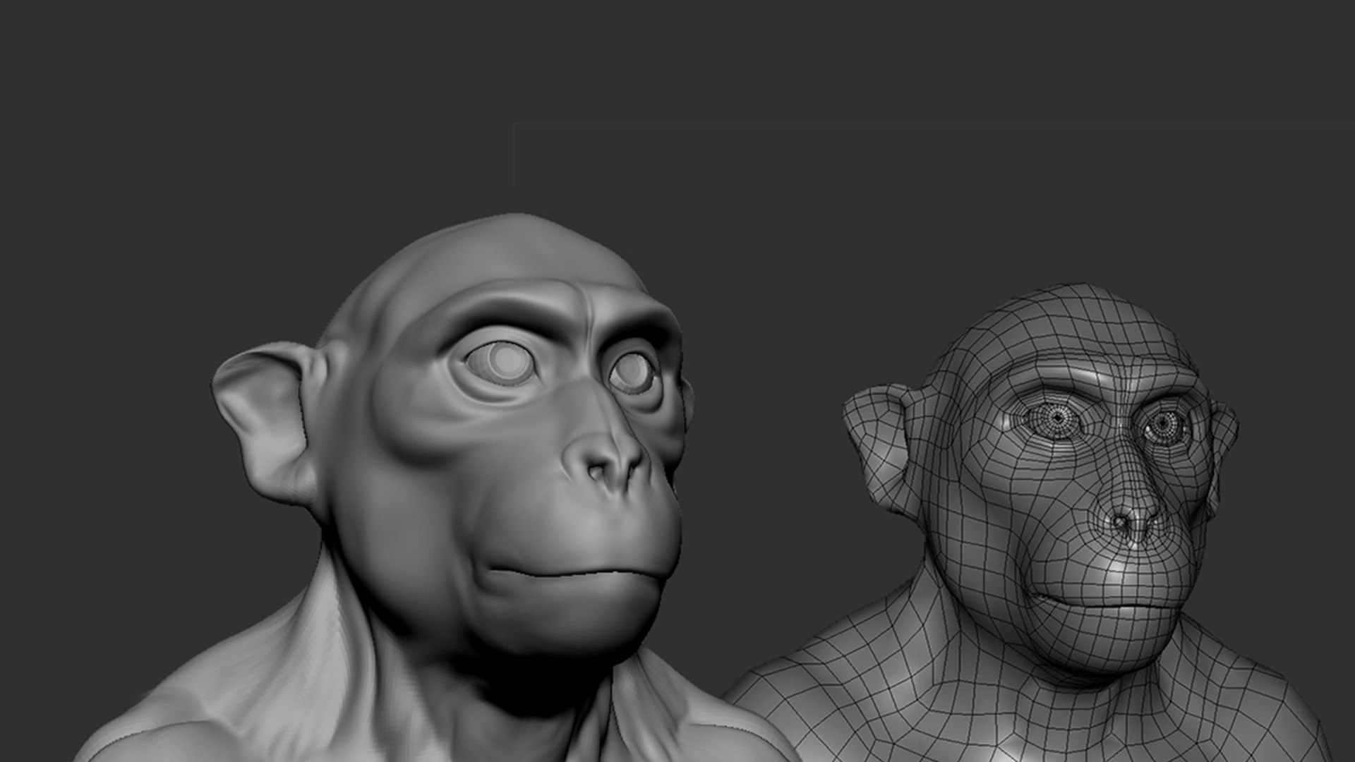 3D monkey 2 - TurboSquid 2096633