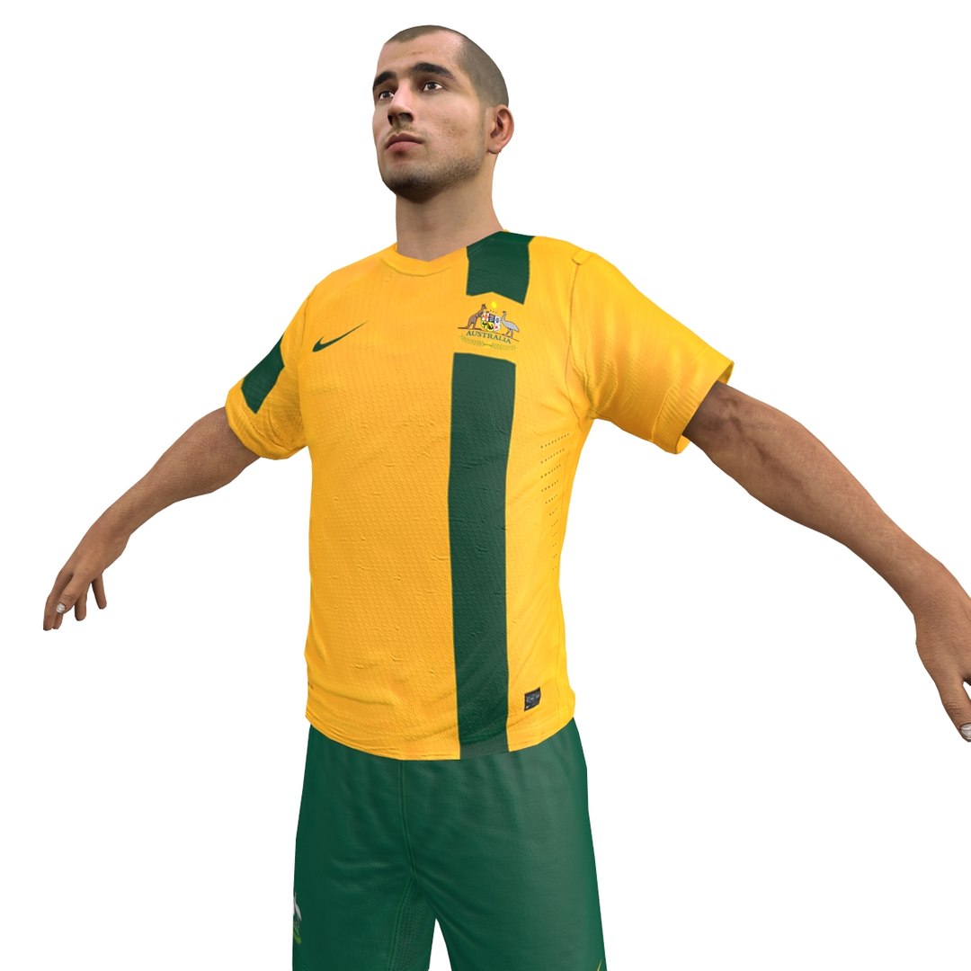 Soccer Player 3d Max
