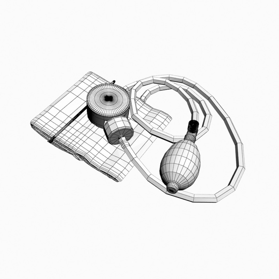 Blood Pressure Monitor 3d 3ds