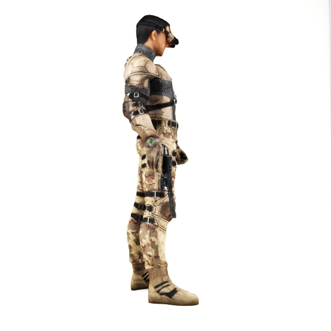 - Special Op 3d Model