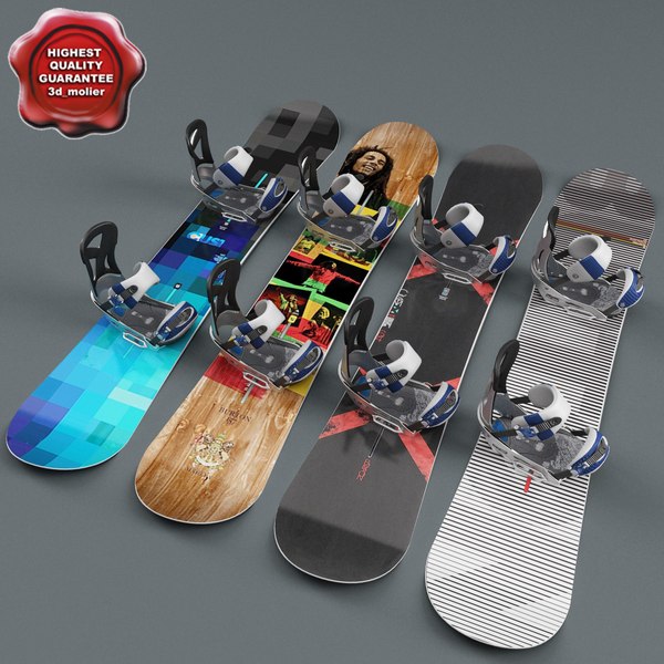 Snowboard 3D Models for Download | TurboSquid