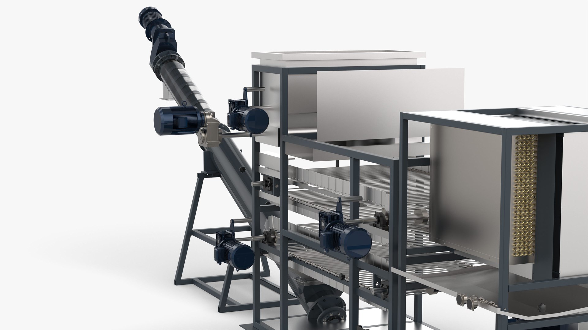 Heat Pump Sludge Drying Machine 3D - TurboSquid 2038326