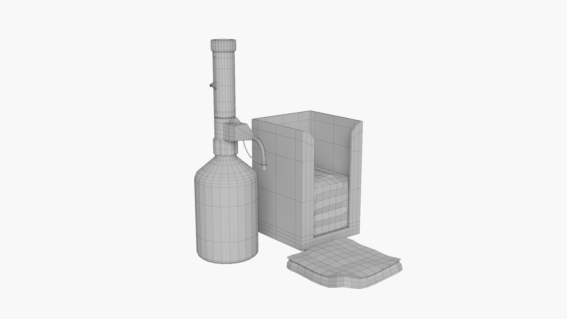 Medical dispenser 3D model - TurboSquid 1562133