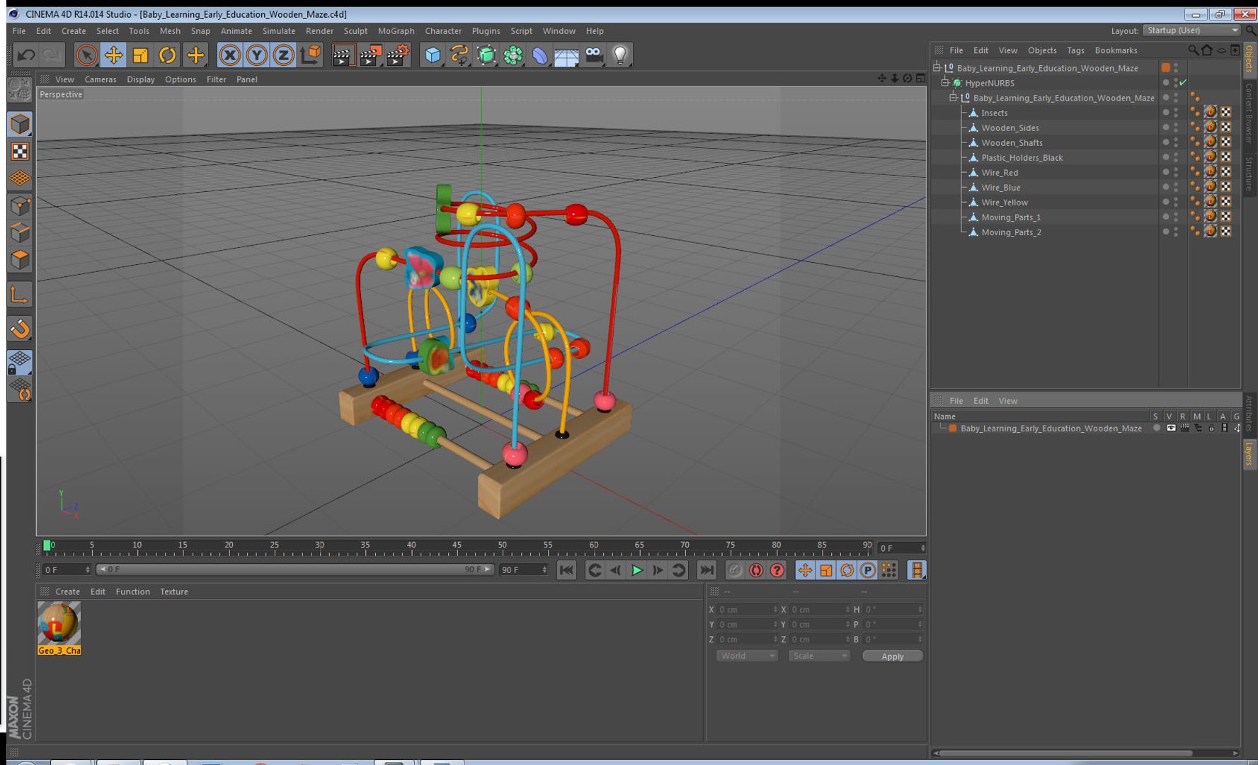 Baby Learning Early Education 3D Model - TurboSquid 1375402